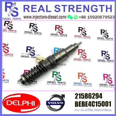 Cina Iniettore diesel V-O-L-V BEBE4C15001 E1 della pompa BEBE4C15001 dell'iniettore 21586294 di DELFI 2pin per OLVO UN CAMION da 9,0 LITRI in vendita