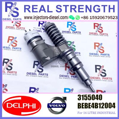 Cina Iniettore diesel V-O-L-V BEBE4C12004 A3 della pompa BEBE4C12004 dell'iniettore 3155040 di DELFI per EURO spec. D12 3045 in vendita