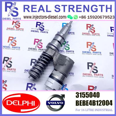 Cina Iniettore diesel V-O-L-V BEBE4C12004 A3 della pompa BEBE4C12004 dell'iniettore 3155040 di DELFI per EURO spec. D12 3045 in vendita