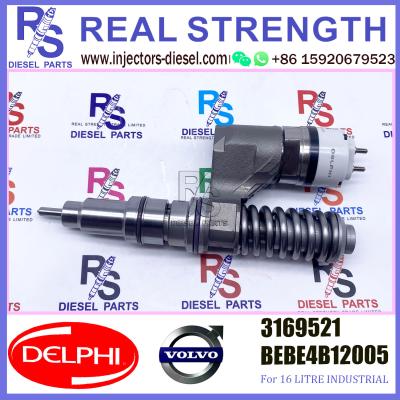 Cina Iniettore diesel V-O-L-V A3 della pompa BEBE4C12005 dell'iniettore 3169521 di DELFI per D12 3039 US2000 spec. 345/385/425 HP in vendita