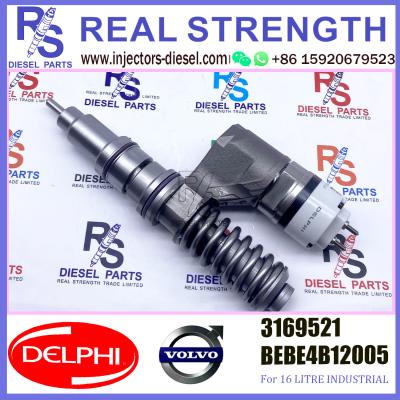 Cina Iniettore diesel V-O-L-V A3 della pompa BEBE4C12005 dell'iniettore 3169521 di DELFI per D12 3039 US2000 spec. 345/385/425 HP in vendita