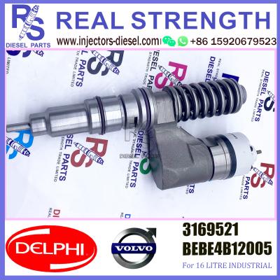 Cina Iniettore diesel V-O-L-V A3 della pompa BEBE4C12005 dell'iniettore 3169521 di DELFI per D12 3039 US2000 spec. 345/385/425 HP in vendita