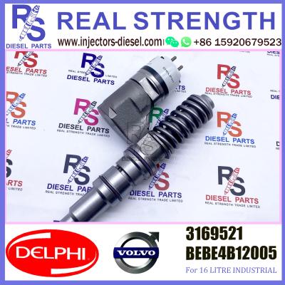 Cina Iniettore diesel V-O-L-V A3 della pompa BEBE4C12005 dell'iniettore 3169521 di DELFI per D12 3039 US2000 spec. 345/385/425 HP in vendita