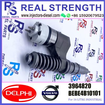 Cina Iniettore diesel V-O-L-V BEBE4C10101 A1 della pompa BEBE4C10101 dell'iniettore 3964820 di DELFI per D12 3080 EURO spec. 380-420 HP in vendita