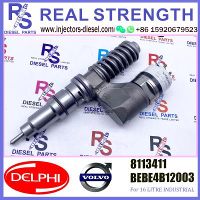 Cina Iniettore diesel V-O-L-V A3 della pompa BEBE4C12003 dell'iniettore 8113411 di DELFI per spec. 345-385 HP di D12 3039 Stati Uniti 465 in vendita