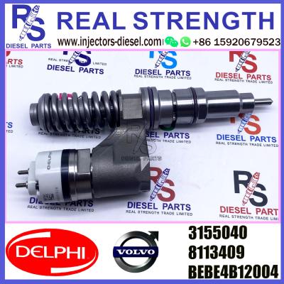 Cina Iniettore 3155040 di DELFI iniettore diesel V-O-L-V BEBE4C12004 A3 della pompa 8113409 BEBE4C12004 per EURO spec. di V-O-L-V D12 in vendita