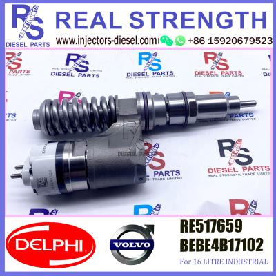 Cina Iniettore diesel V-O-L-V BEBE4C17102 A3 della pompa dell'iniettore RE517659 BEBE4C17102 di DELFI per 6125 METÀ DI POTERE della FILA 2 - l'OH - in vendita