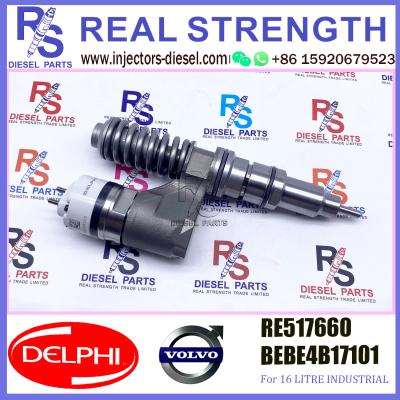 Cina Iniettore diesel V-O-L-V BEBE4C17101 A3 della pompa dell'iniettore RE517660 BEBE4C17101 di DELFI per 6125 POTERE BASSO della FILA 2 - l'OH - in vendita