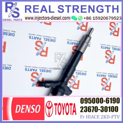 Cina Iniettore di combustibile di 2KD TOYOTA 095000-6190 23670-30100 per il motore di TOYOTA HILUX in vendita