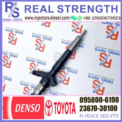 Cina Iniettore di combustibile di 2KD TOYOTA 095000-6190 23670-30100 per il motore di TOYOTA HILUX in vendita