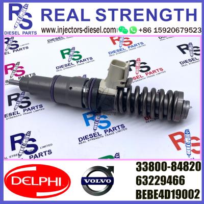 Cina Iniettore diesel V-O-L-V E3.18 33800-84710 63229466 della pompa dell'iniettore BEBE4D19002 di DELFI per POTERE BASSO di HYUNDAI 12L in vendita