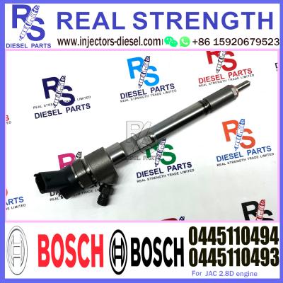 Cina Iniettore di combustibile automatico 0445110493 0445 Assy comune 0445 dell'iniezione della ferrovia 110 493 110 493 per MWM JAC in vendita