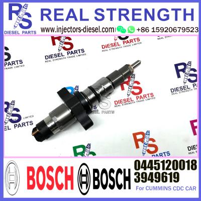 中国 ディーゼル機関の共通の柵の燃料噴射装置0445120018 Cummins CDCエンジン、燃料噴射装置0445120018のための3949619 3949619 販売のため