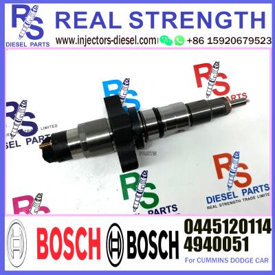Cina Iniettore diesel 0445120114 di BOSCH 4940051 componente del motore diesel 0445120114 4940051 per il motore diesel di CUMMINS in vendita