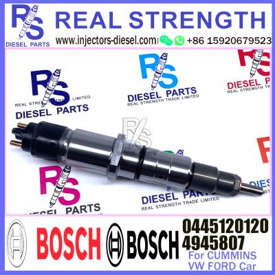 Cina Iniettore di combustibile comune della ferrovia delle componenti del motore diesel 0445120120 4945807 per il VW FORD di CUMMINS in vendita