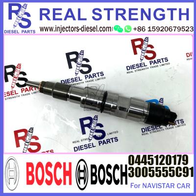 Cina Iniettore di combustibile comune diesel 3005555C91 dell'Assemblea 0445120179 dell'iniettore della ferrovia per Bosch Navistar 2008-2009 MaxxForce11.0L in vendita