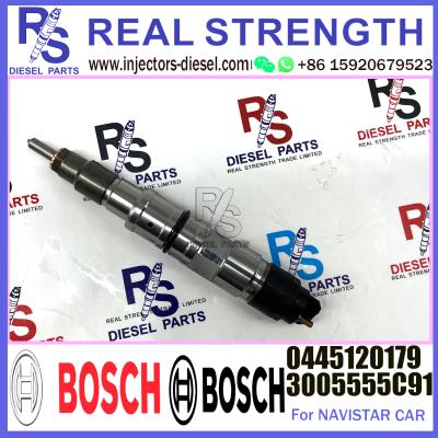 Cina Iniettore di combustibile comune diesel 3005555C91 dell'Assemblea 0445120179 dell'iniettore della ferrovia per Bosch Navistar 2008-2009 MaxxForce11.0L in vendita