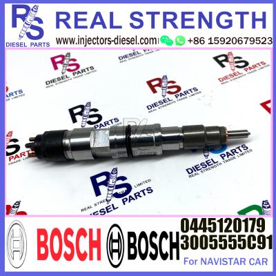 Cina Iniettore di combustibile comune diesel 3005555C91 dell'Assemblea 0445120179 dell'iniettore della ferrovia per Bosch Navistar 2008-2009 MaxxForce11.0L in vendita