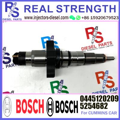 China Echte gemeenschappelijke Brandstofinjector 0445120251 5254682 van de spoorinjecteur 0445120211 0445120151 0445120209 voor CUMMINS QSB6.7 Te koop