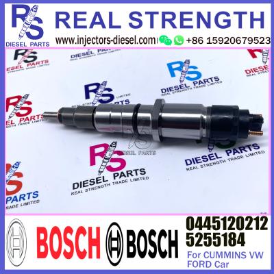 Cina Iniettore comune diesel 0445120212 di Feul della ferrovia 5255184 per il motore diesel di Cummins ISB5.9 in vendita