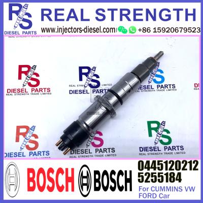Cina Iniettore comune diesel 0445120212 di Feul della ferrovia 5255184 per il motore diesel di Cummins ISB5.9 in vendita