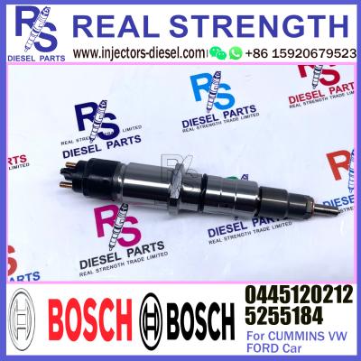Cina Iniettore comune diesel 0445120212 di Feul della ferrovia 5255184 per il motore diesel di Cummins ISB5.9 in vendita
