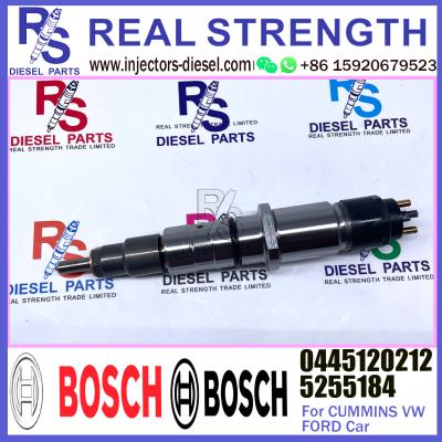 Cina Iniettore comune diesel 0445120212 di Feul della ferrovia 5255184 per il motore diesel di Cummins ISB5.9 in vendita