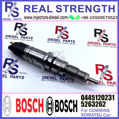 China graafwerktuigdelen pc210-8 pc200-8 Injecteur 6754-11-3011 0445120059 0445120231 5263262 voor de motor van KOMATSU CUMIINS Te koop