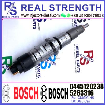 China Diesel 0986435505 0445120103 Brandstofinjector 0445120238 5263316 voor Cummins 2004-2009 Dodge Ram2500 3500 5.9L Te koop