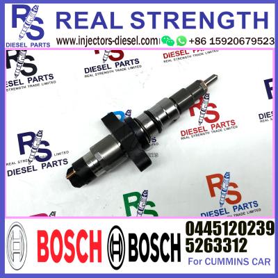 China Diesel 5263312 0445120239 Brandstofinjectorassemblage voor Cummins-ISB QSB5.9 Te koop
