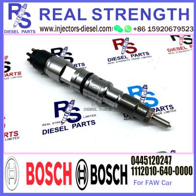 China Brandstofinjector 0445120247 1112010-640-0000 van dieselmotorendelen voor FAW-Motor Te koop