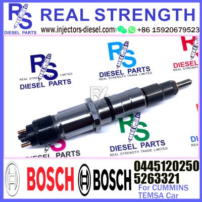 China Diesel Brandstofinjector 0445120250 5263321 voor de Motor van CUMMINS TEMSA Te koop
