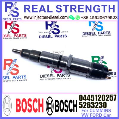 China 5263230 0445120257 Gemeenschappelijke Spoorinjecteur voor het EILANDENvw FORD Engine van Cummins ISC Te koop