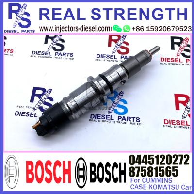 China 0445120272 87581565 Gemeenschappelijke Spoorinjecteur voor COMPUTER-AIDED SOFTWARE ENGINEERING Cummins 8,3 KOMATSU Te koop