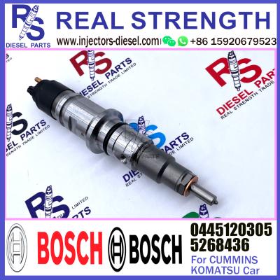 China Diesel 0445120305 Brandstofinjector voor Cummins KOMATSU 6746-11-3100 5268436 Te koop