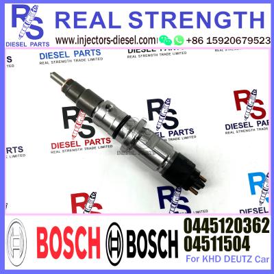China Injecteur 04511504 0445120362 van graafwerktuigcommon rail fuel voor de Motor van KHD DEUTZ Commins QSC8.3 Te koop