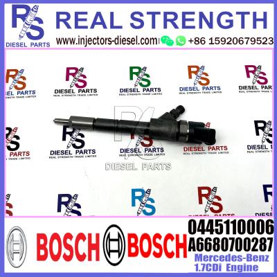 China Injecteur 0445110006 A6680700287 0445110005 van het diesel Gemeenschappelijke Spoor voor de Motor van Mercedes-Benz 1.7CDi Te koop