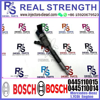 Cina Iniettore comune 0445110014 della ferrovia del combustibile diesel 0445110015 0445110005 0445110006 A6680700687 per il motore di Mercedes-Benz 1.7CDi in vendita