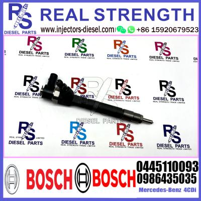 China Injetor comum 0445110093 do trilho do combustível diesel 0986435035 A6280700387 para o motor de Mercedes-Benz 4CDi à venda