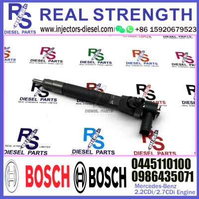 Cina Iniettore comune 0445110100 della ferrovia del combustibile diesel 0445110099	0986435041 0986435071 per il motore di Mercedes-Benz 2.2CDi/2.7CDi in vendita