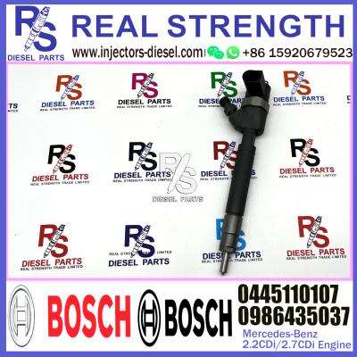 Cina Iniettore comune 0445110108 della ferrovia del combustibile diesel 0986435012	0445110107 0986435037 per il motore di Mercedes-Benz 2.2CDi/2.7CDi in vendita