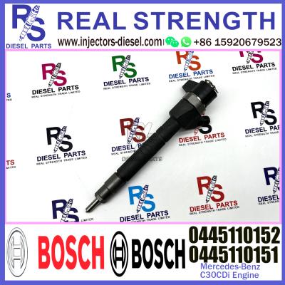 中国 BOSCH 0445110152の0445110151ディーゼル燃料のベンツC30CDiエンジンのための共通の柵の注入器A6120700287 0445110152 販売のため