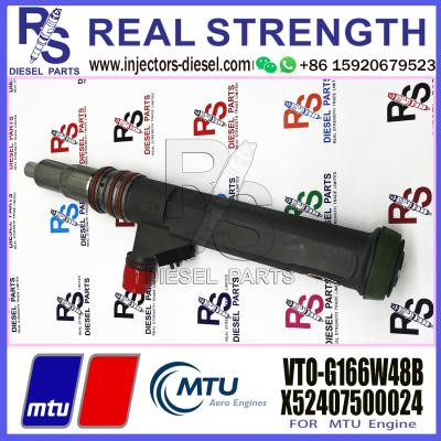中国 良質の共通の燃料噴射装置VTO-G166W48B 001010695 G166W48B Inyectores de可燃性MTUのrefabricados 販売のため