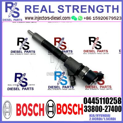 China Injecteur 0445110257 0986435156 0445110258 33800-27400 van het diesel Gemeenschappelijke Spoor voor de Motor van KIA/HYUNDAI 2.0CRDi/1.5CRDi Te koop