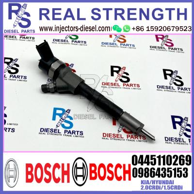China Injecteur 0445110257 van het diesel Gemeenschappelijke Spoor 0445110258 0445110269 0986435153 voor de Motor van KIA/HYUNDAI 2.0CRDi/1.5CRDi Te koop