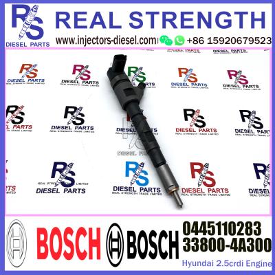 China Injecteur 0445110283 33800-4A300 33800-44350 33800-4A350 33800-4A360 van het diesel Gemeenschappelijke Spoor voor de Motor van HYUNDAI 2.5Crdi Te koop