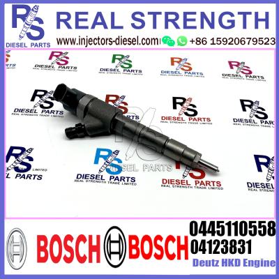 Китай Инжектор топлива 0445110558 коллектора системы впрыска топлива BOSCH 04123831 для двигателя Deutz KHD продается