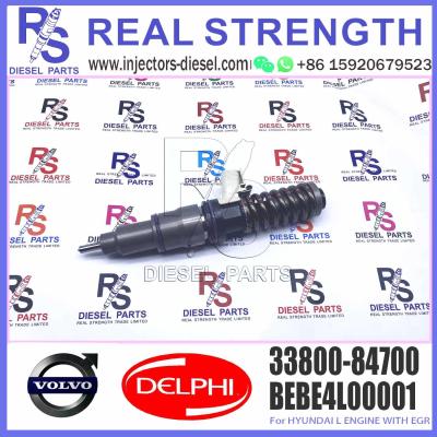 China common rail injector 33800-84700 61928748 Auto parts fuel injector for Hyundai diesel injector nozzle 33800-84700 for sale