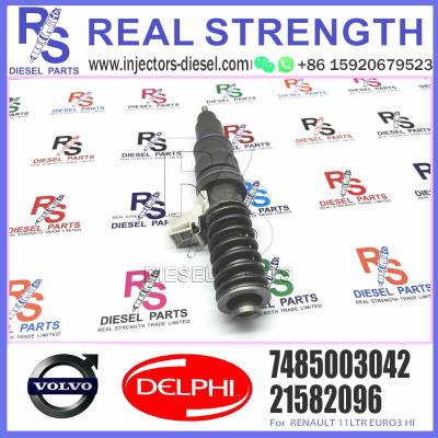 China High Quality Auto Parts common rail fuel injector 20555521 7485003042 7485003949 BEBE4D35002 for RENAULT 11LTR EURO3 HI for sale