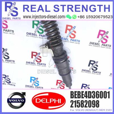 Cina Iniettore di combustibile diesel di vendita diretta 21582098 7421582098 21644600 85003950 BEBE4D36001 per V-O-L-V (RENAULT) MD9 3503 in vendita